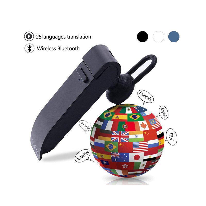 Wholesale 25 Languages Translation Headphones Smart Voice Translator ...