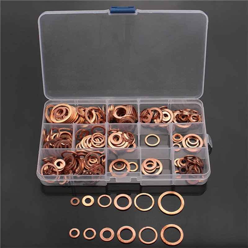 Wholesale 280Pcs M5-M20 Copper Compression Washers From China
