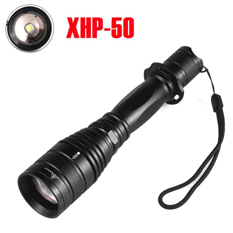 Wholesale 3800 lumens XHP-50 LED Strong Power Zoom Telescopic Lens ...