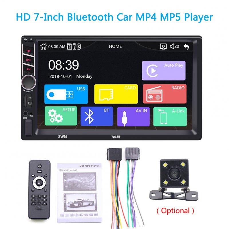 Wholesale 7013B_Carplay 7 Inches Hd Car Video MP4/MP5 Car MP3 Plug-in ...