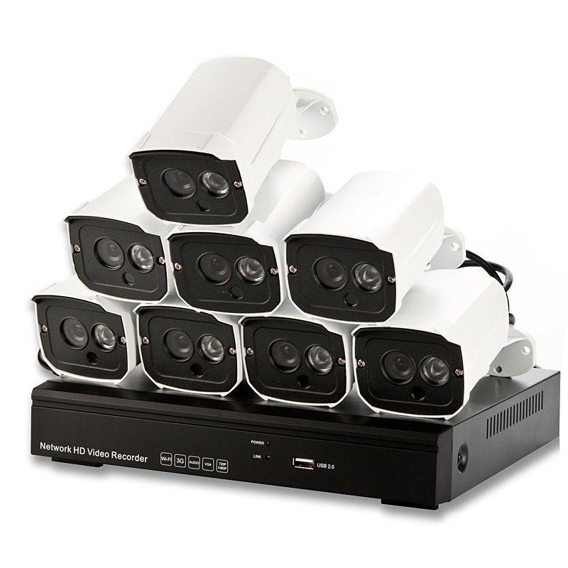 Wholesale 8 Channel HD NVR - 8 Camera Surveillance system From China