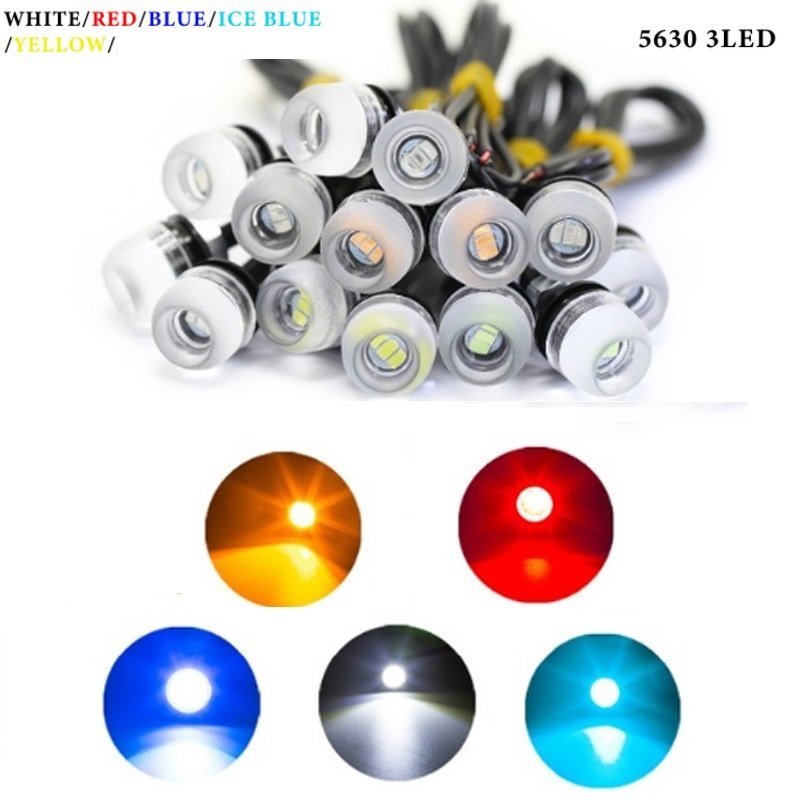 Wholesale Car Led Eagle Eye Light 18mm 12v Waterproof Daylight Daytime ...