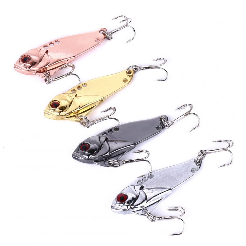 Wholesale Fishing Bait Metal Flutter Bait Fishing Lure Set 4pcs color ...