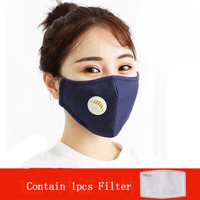 Wholesale PM2.5 Filter Face Guard Dustproof Cotton with Breathing Valve ...