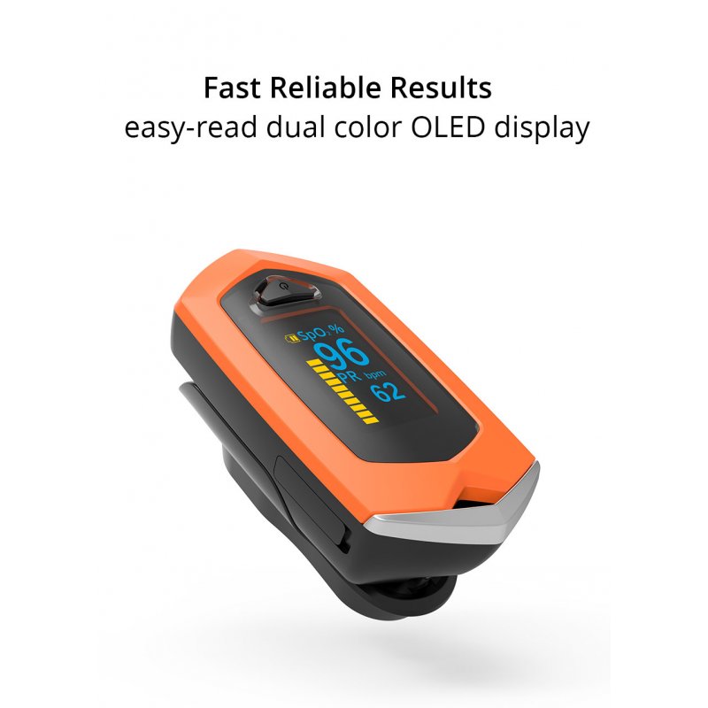 Wholesale Rechargeable Finger Pulse Oximeter Blood Oxygen SpO2 Heart ...