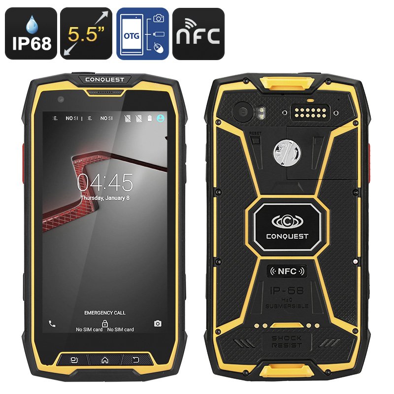 Wholesale Conquest S9 Smartphone - Rugged Smartphone From China
