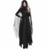 Wholesale Women Halloween Horror Ghost Bride Costume Goth Vampire Black ...
