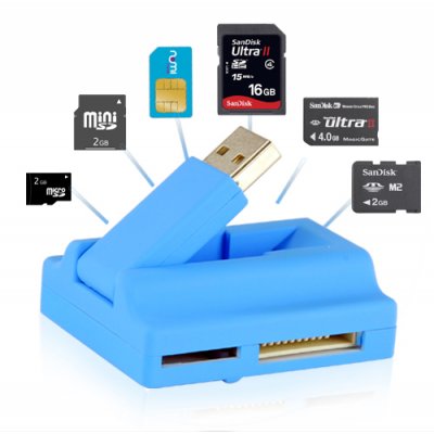 Wholesale Multi-Format Memory Card Reader (SD / MS / SIM / and More ...