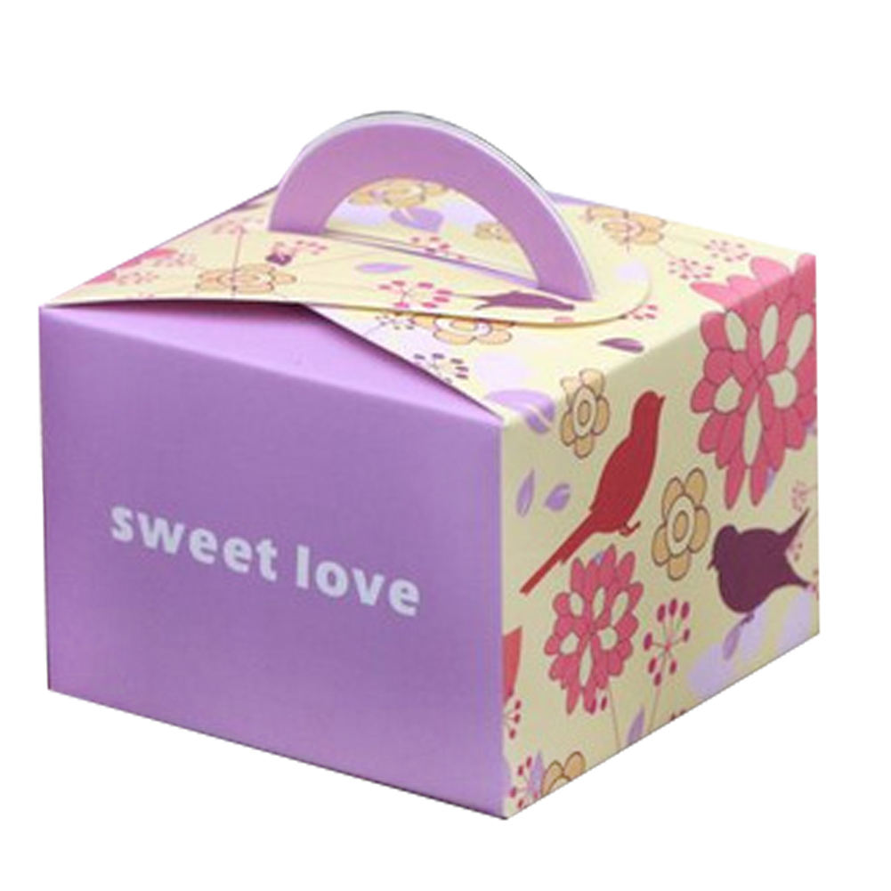 Wholesale 10PCs 6.5CM Small Purple Sweet Love Wedding Favor Box ...