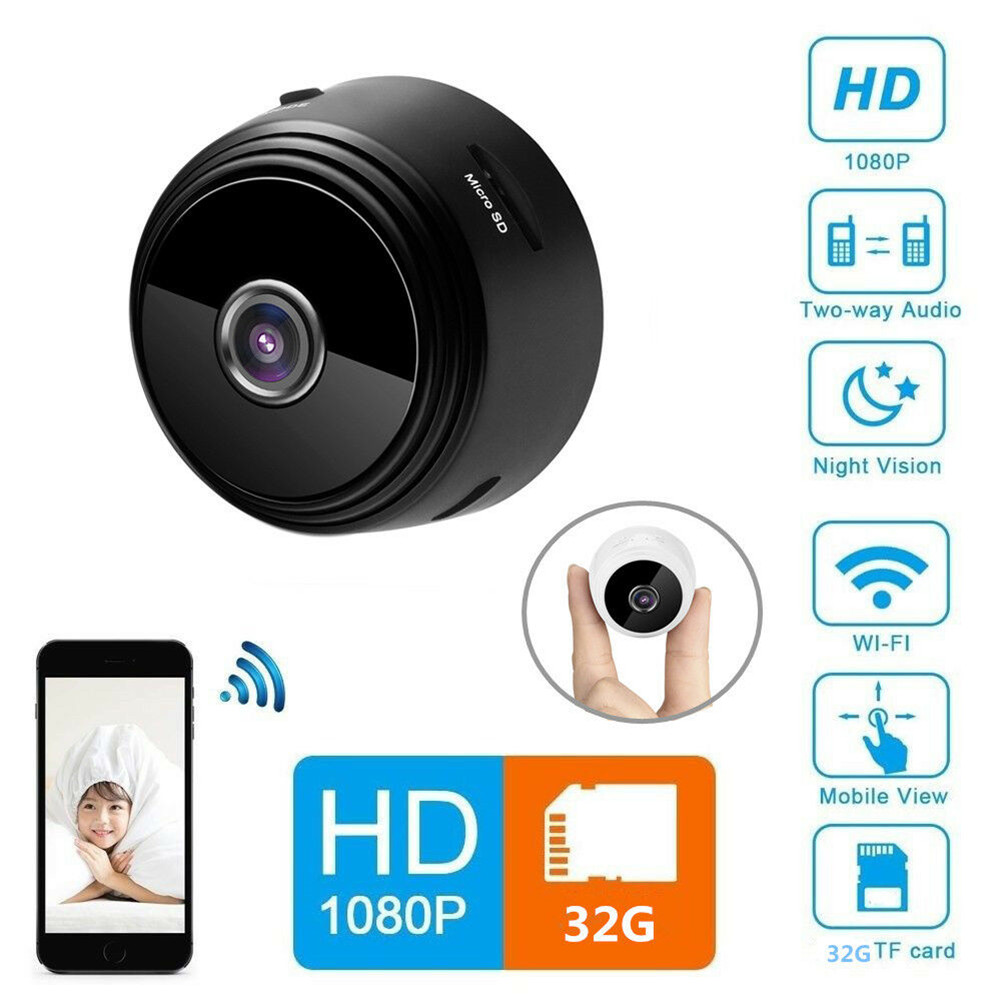 Wholesale A9 Mini WiFi 1080P Camera Phone Remote Surveillance Home ...