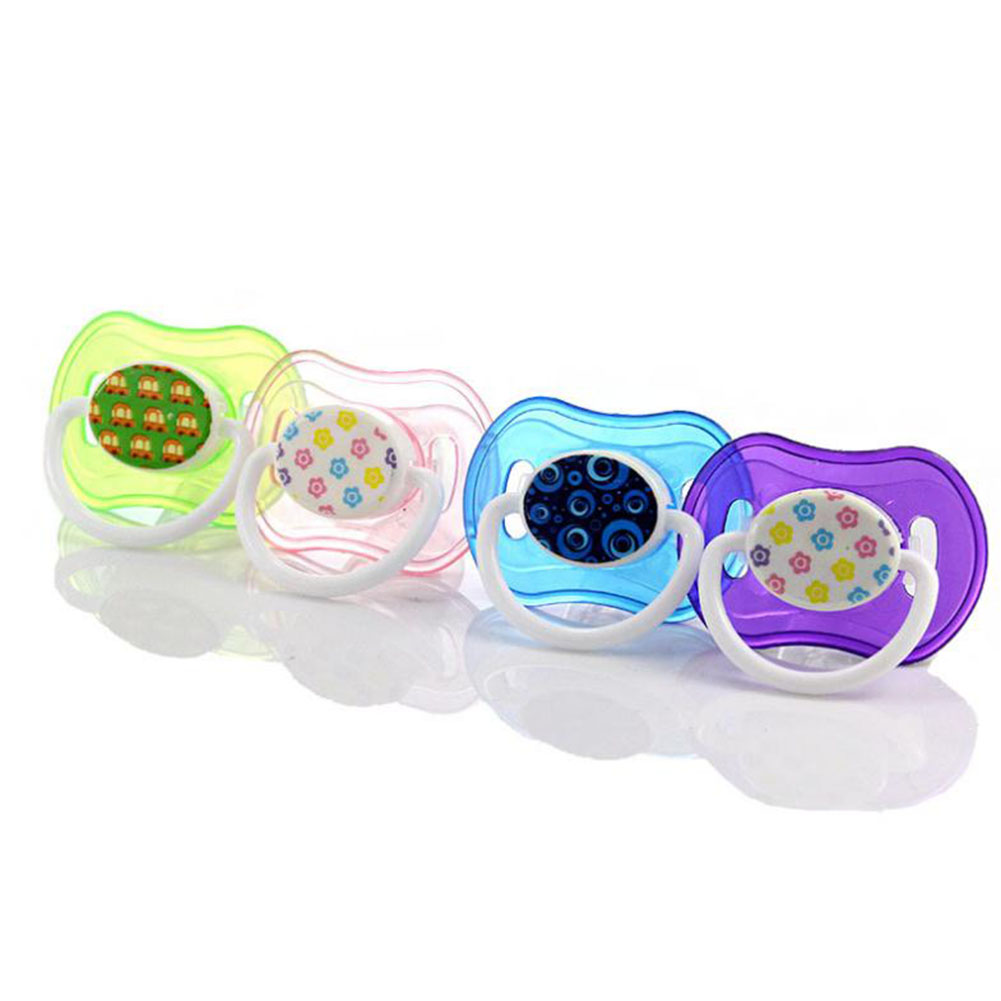 Wholesale Flat Baby Pacifier Infant Safety Silicone Nipple for Sleeping ...