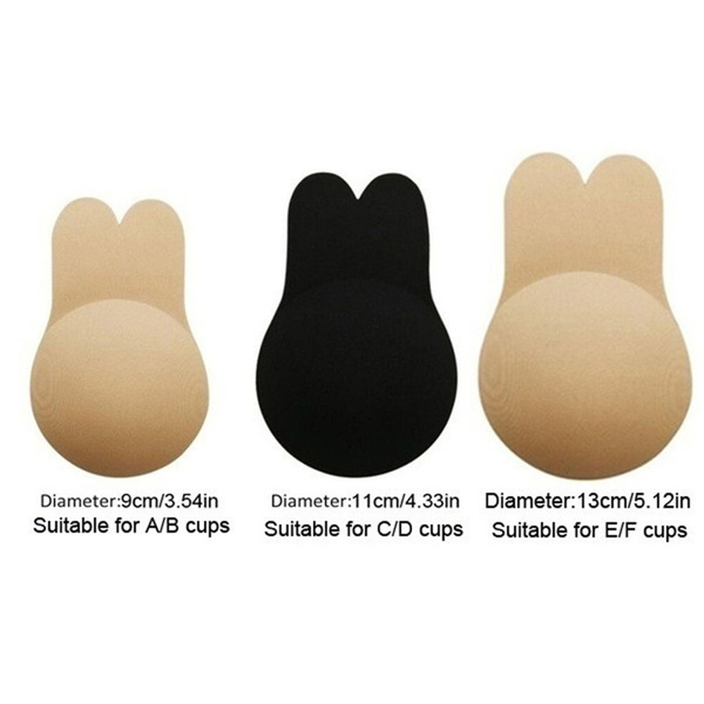 Wholesale Women Self Adhesive Chest Bra Rabbit Ear Sexy Back Hidden ...