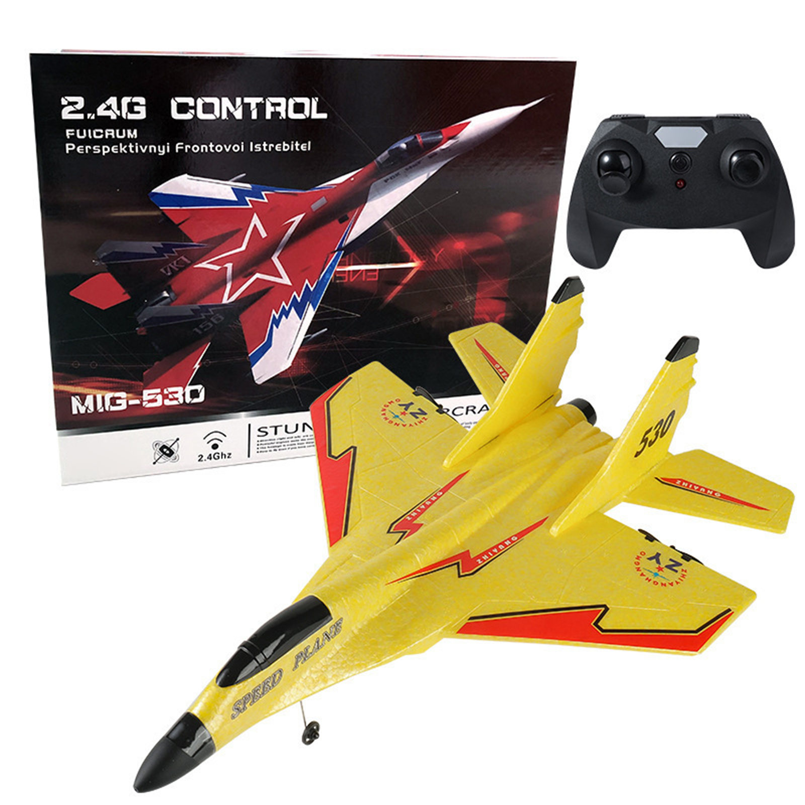 Wholesale ZY-530 Remote Control Airplane With Light 2.4G EPP Foam ...