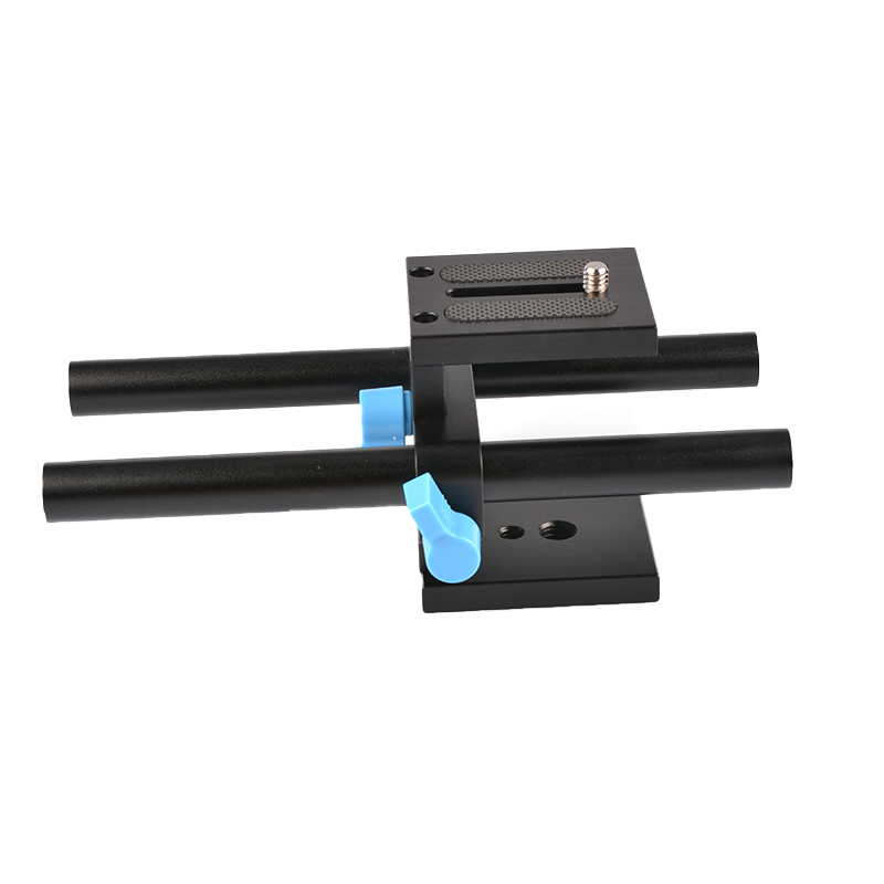 Wholesale 15mm Rail Rod Support System Baseplate Mount For DSLR Follow ...